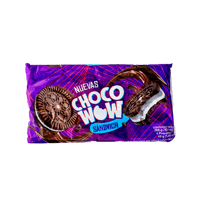 Galletas Rellenas Choco Wow|32g