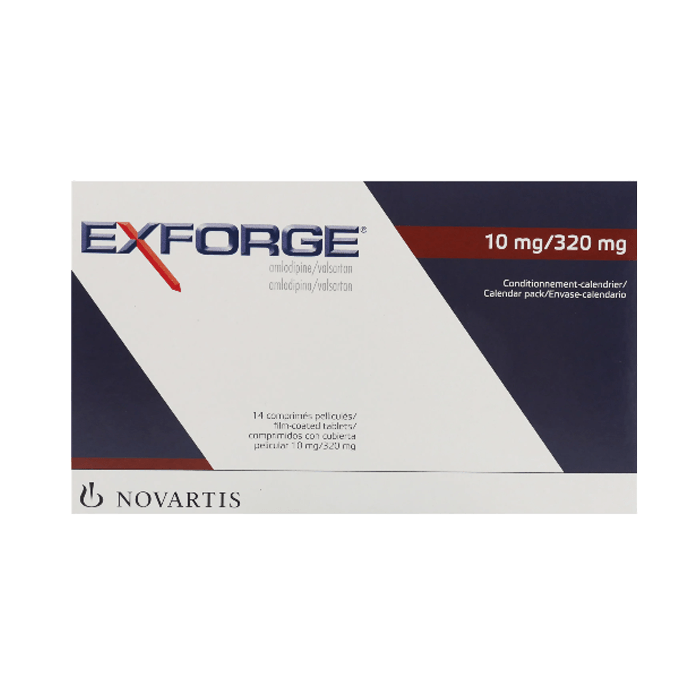 Exforge|10 mg|320 mg|14 Comprimidos